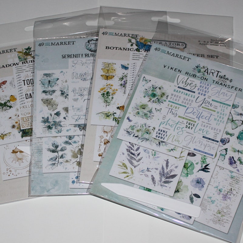 Rub on Transfers for Crafts - Etsy