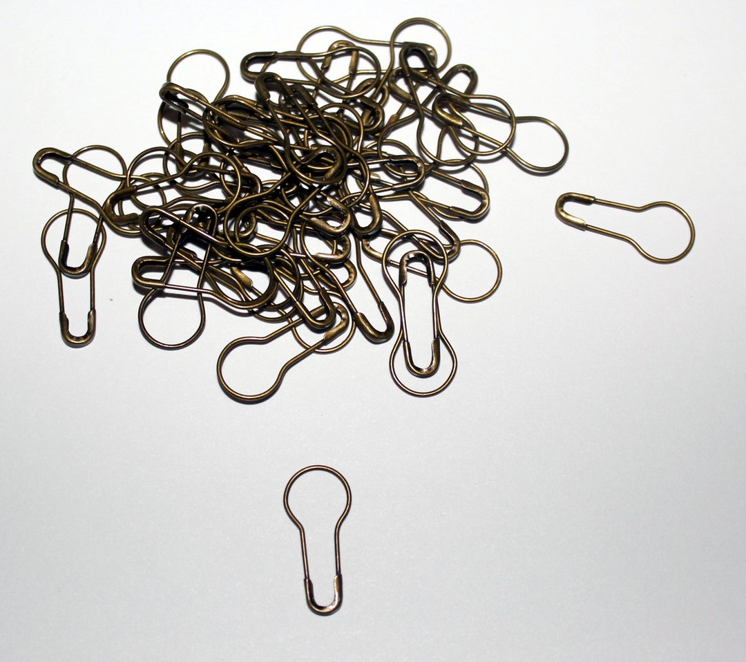 Set of 50 Bulb Pins, Gourd Pins, Junk Journal Pins, Dangle Pin, Stitch ...