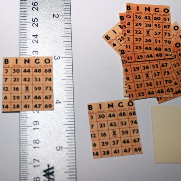 Vintage Bingo Cards - Etsy