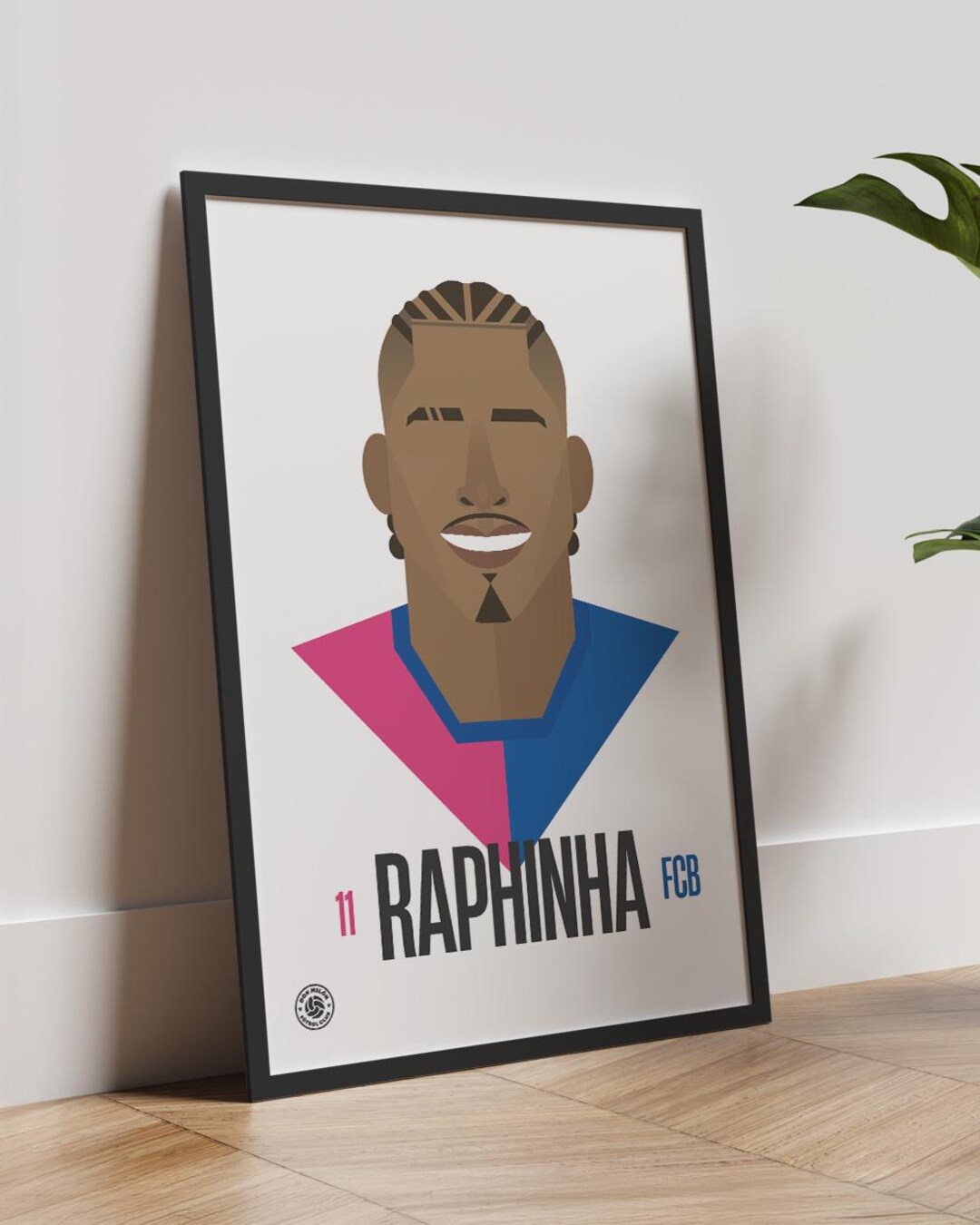 Poster of Raphinha of FC Barcelona - Etsy