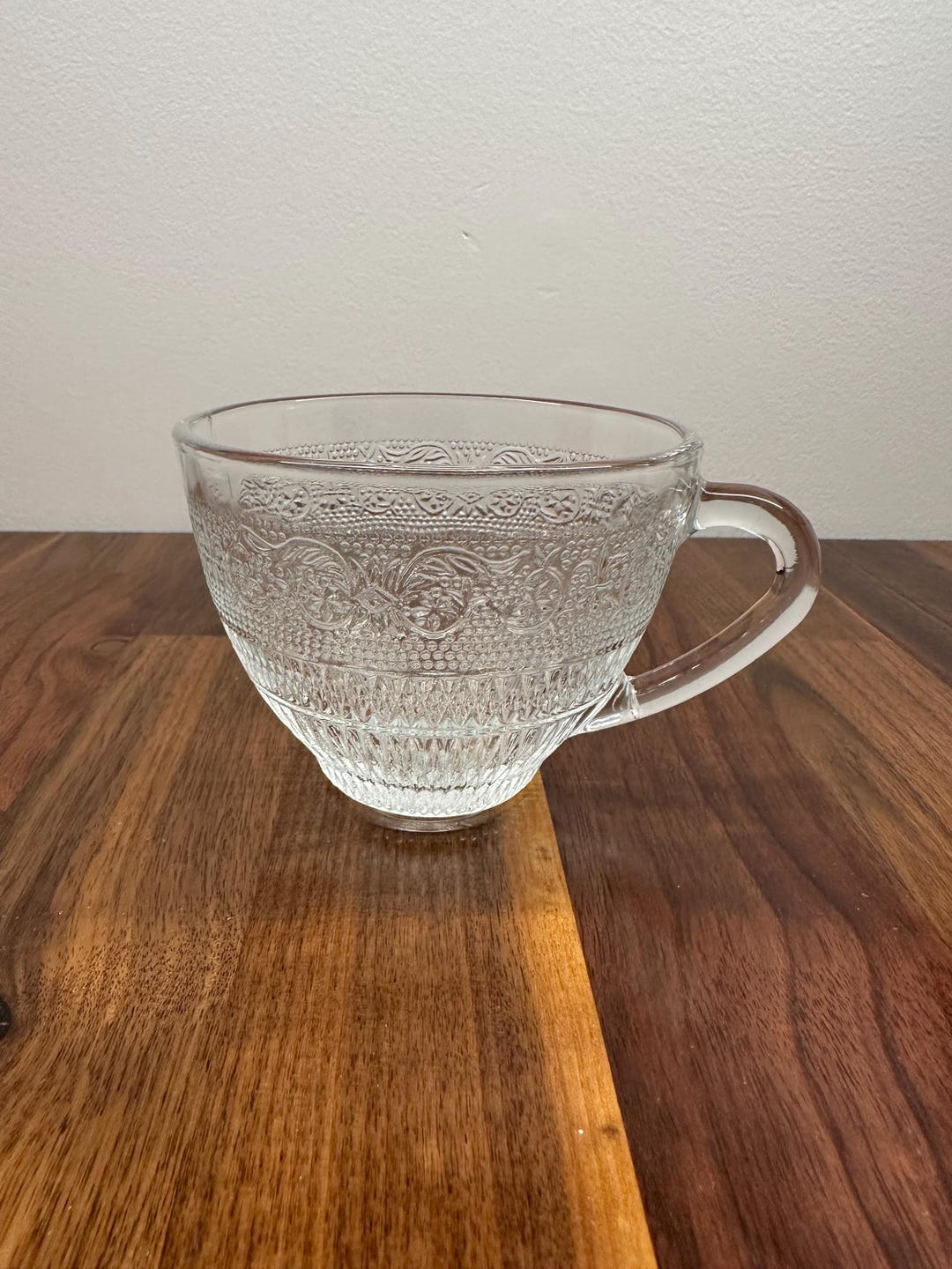 Vintage Glass Punch Glasses, Set of 2, Art Deco - Etsy