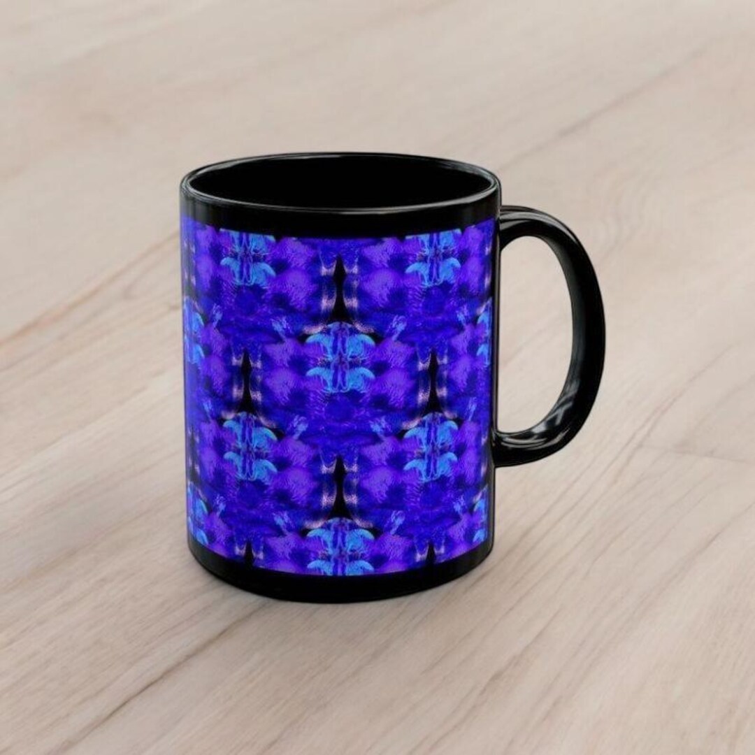 Colorful Psychedelic Mug, Unique Coffee Cup, Gift for Art Lovers, Home ...
