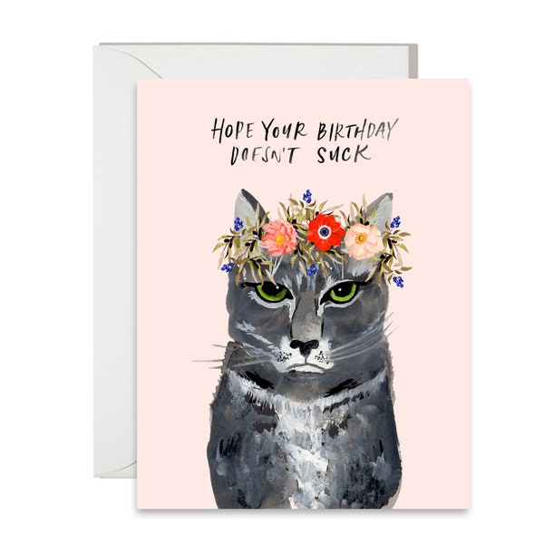 Grumpy Cat Card - Etsy