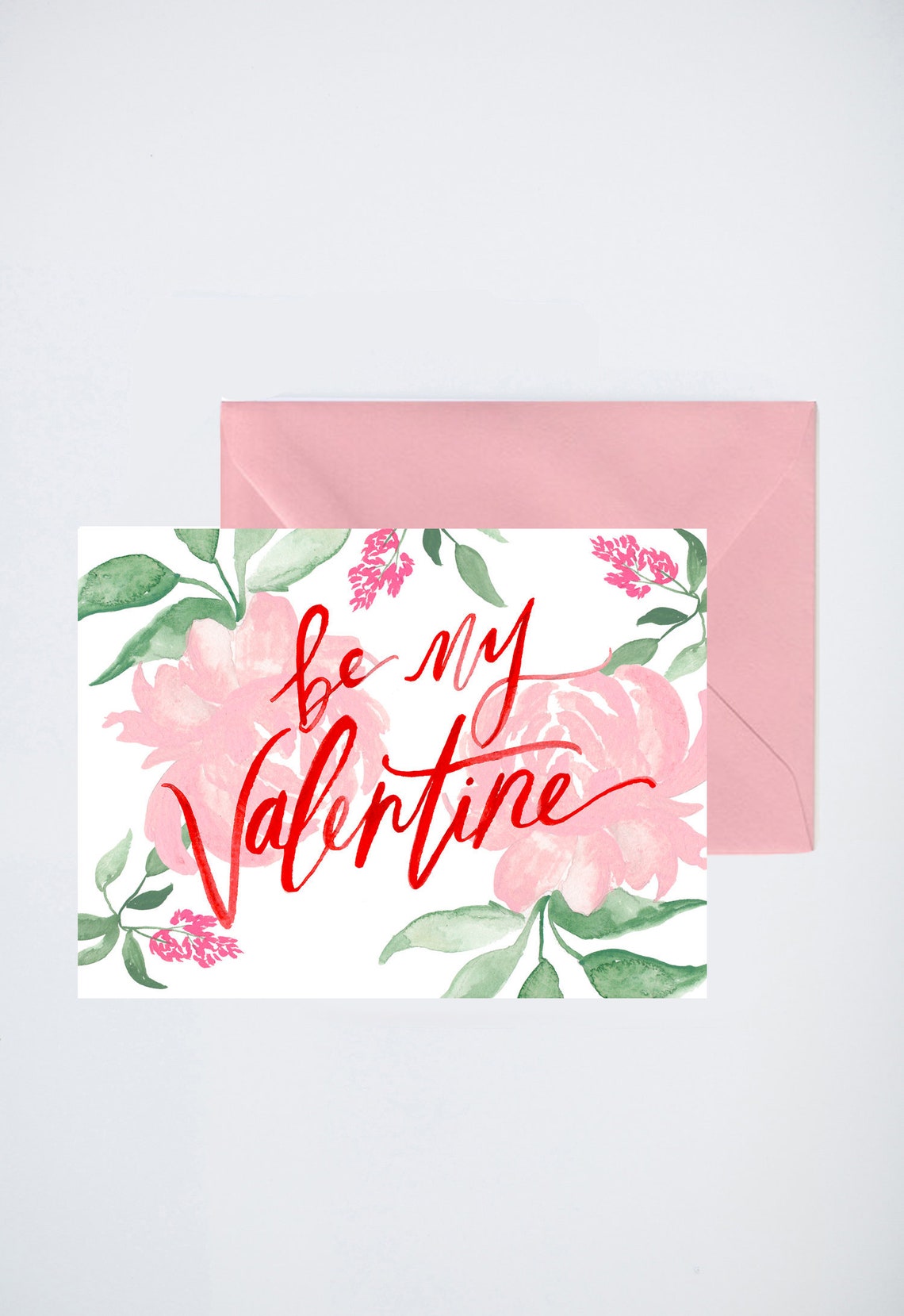 Love & Friendship - Be My Valentine - Valentines Day - Single Card A-2 ...