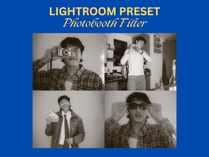Lightroom Preset Photobooth Filter | Photoshop, Photo Editing, Adobe ...
