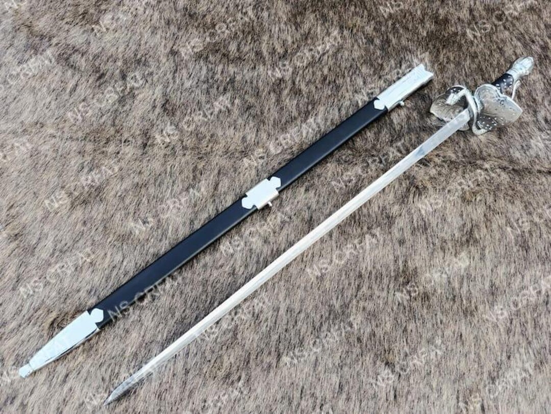 Handmade Stainless Steel Zorro Rapier Sword Replica With Scabbard - Etsy