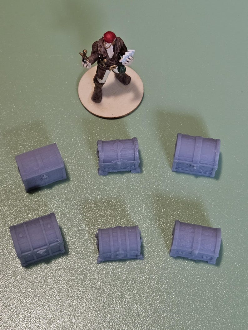 Miniature Treasure Chests - Etsy
