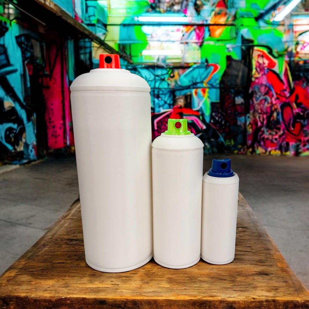 Blank Spray Paint Can – Customizable Art Piece & Storage – 3D Printed ...