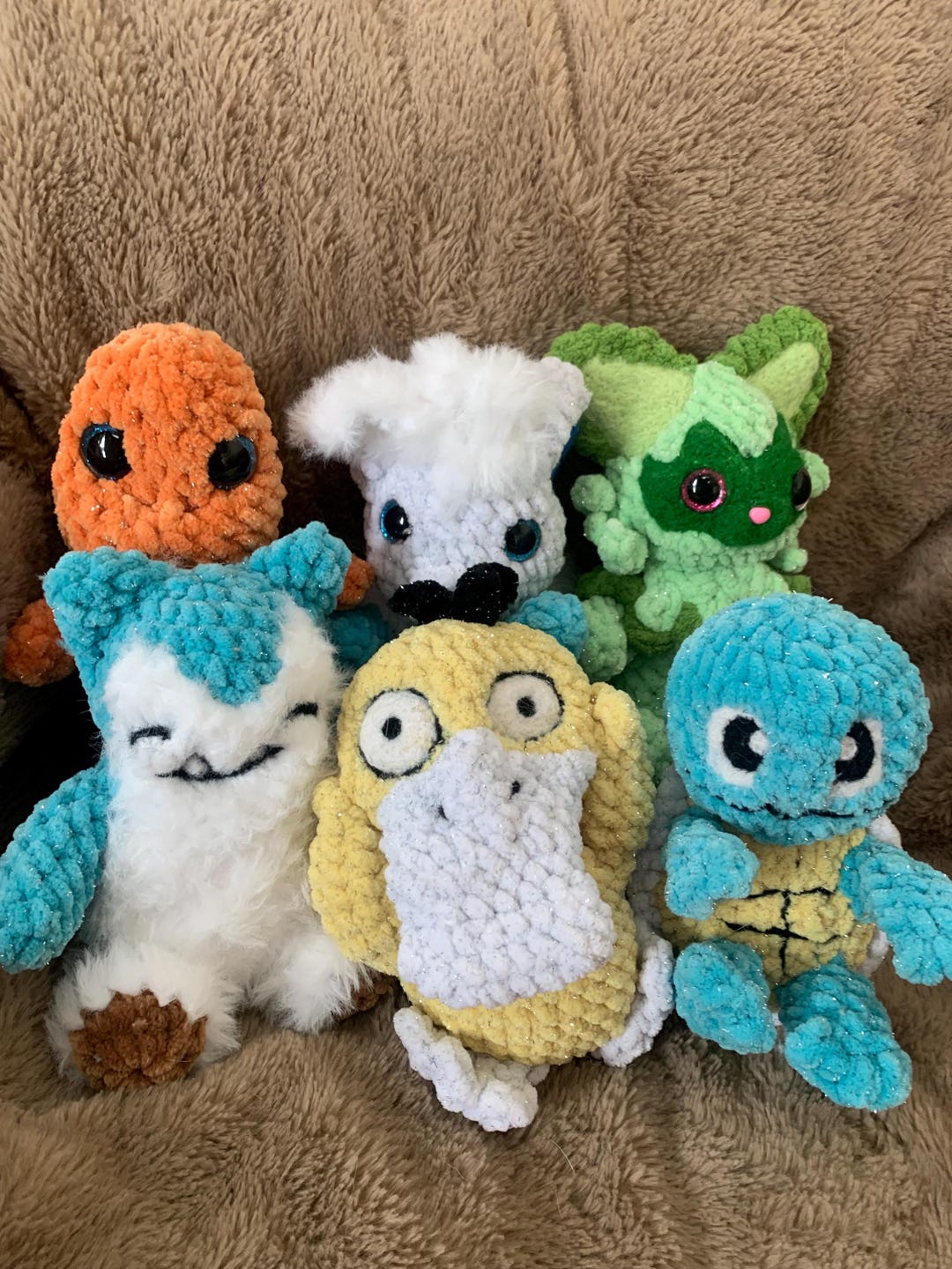 Pokémon Mini Sparkly Chibi Plushies Select One - Etsy
