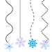 Falling Snow Preschool Scissor Skills: Winter Cutting Practice Activity ...