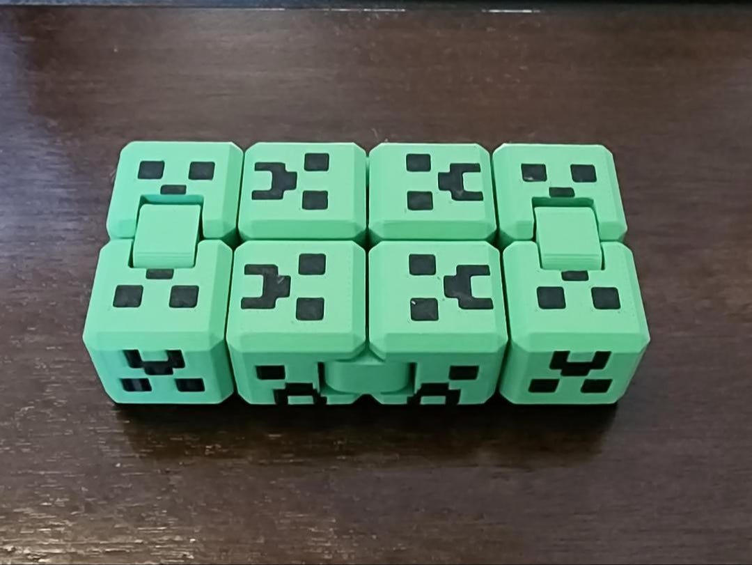 Minecraft Creeper Fidget Cube - Etsy