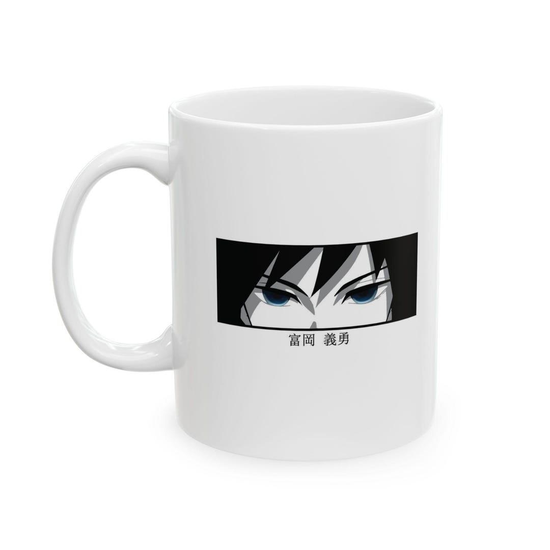 Giyuu Tomioka Mug - Demon Slayer Coffee Mug - Water Hashira Anime Mug ...