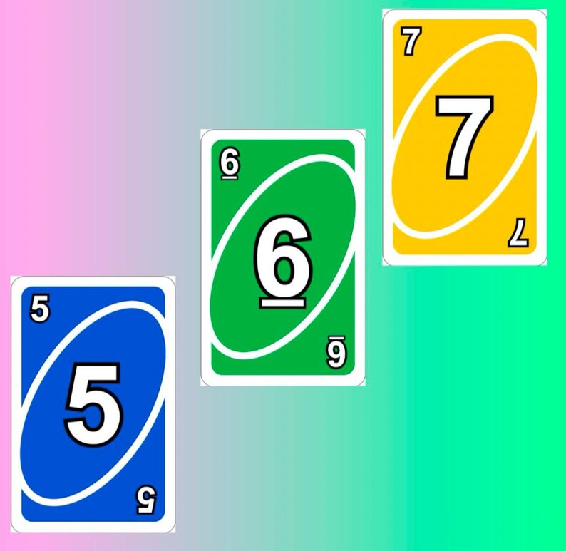 UNO Playing Card Game Canva Template Customizable Digital Cards, Fun ...