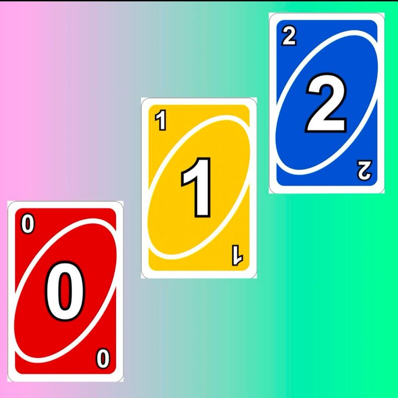 UNO Playing Card Game Canva Template Customizable Digital Cards, Fun ...