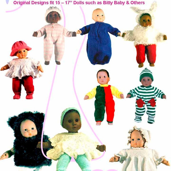 Bitty Baby Doll Clothes Pattern - Etsy