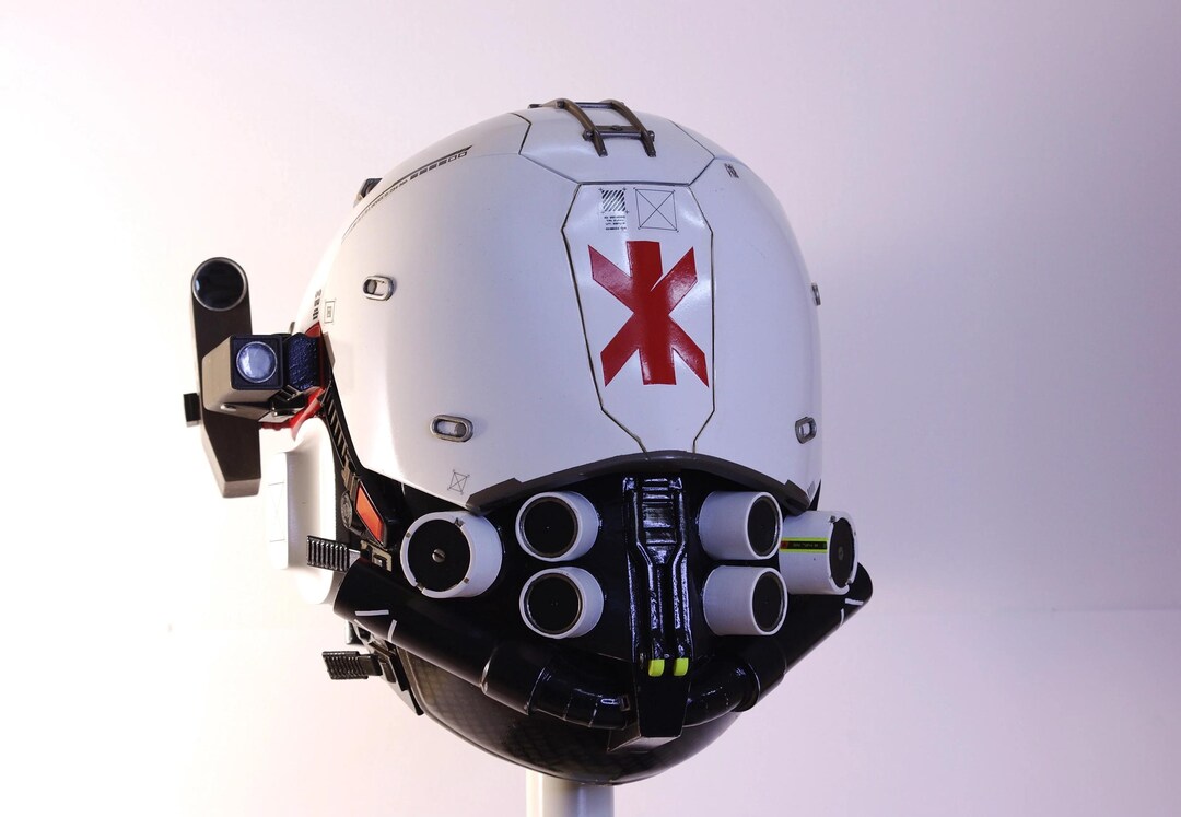 Trauma Team Warrior Helmet Cyberpunk 2077 Diy 3D Printed Kit for ...