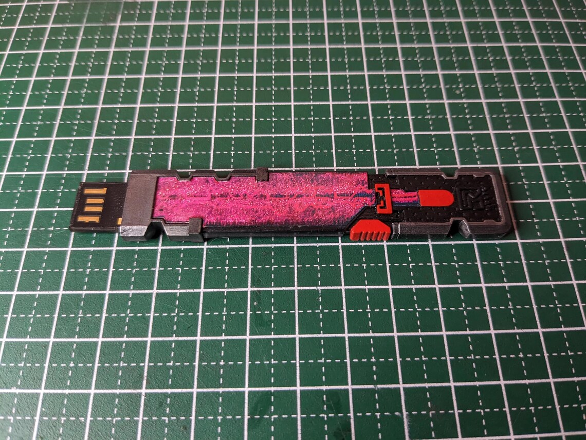 Relic Biochip Cyberpunk 2077 DIY 3D Printed Kit for Cosplay Fanart - Etsy