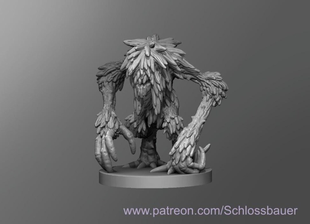 Needle Blight Mini Figurine DND D&D Miniature Hand Painted FDM 3D ...