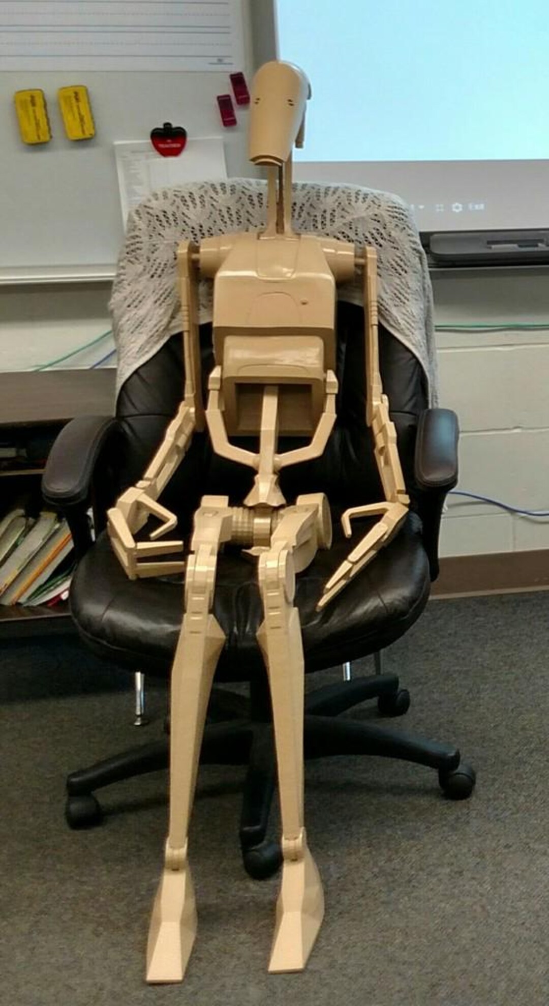 B-1 Battle Droid Life Sized Star Wars DIY 3D Printed Kit for Cosplay 70 ...