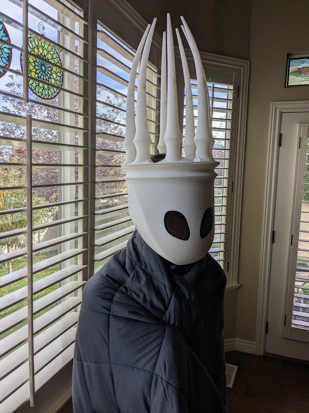 Hollow Knight Mask: the Pale King/wyrm, DIY 3D Printed Cosplay Kit - Etsy Australia