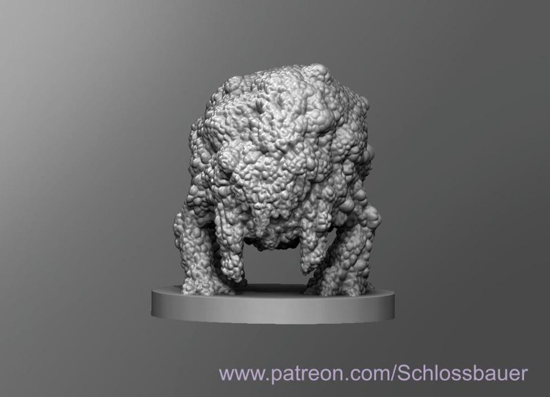 Mold Blight Mini Figurine DND D&D Miniature Hand Painted FDM 3D Printed ...