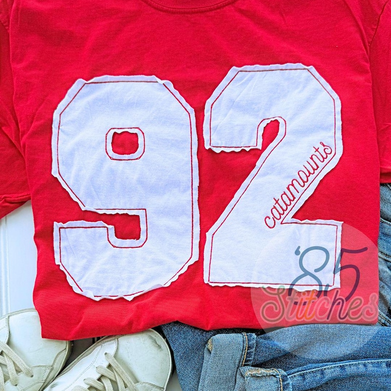 Embroidered Football - Etsy