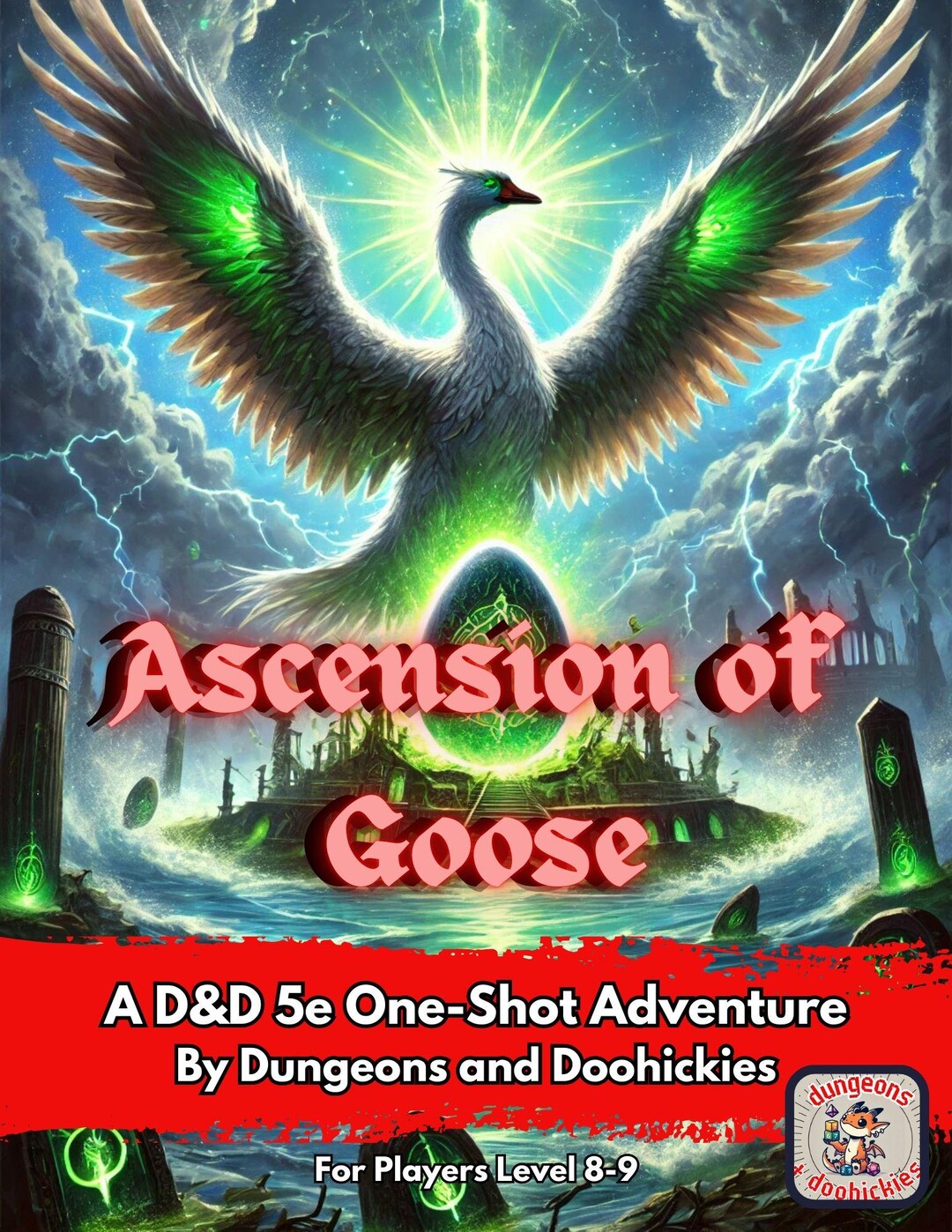 Ascension of Goose - A D&D 5e One-shot Adventure (levels 8-9) - Etsy