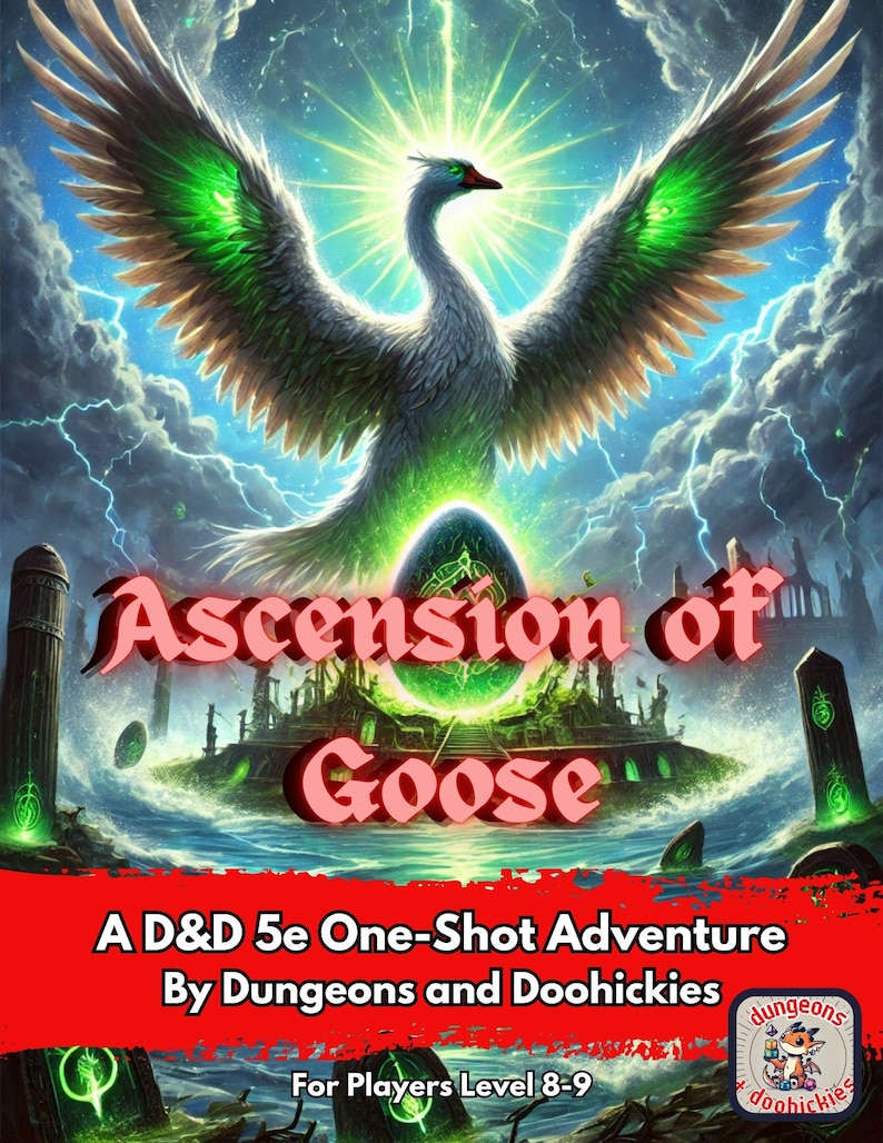 The Complete Goose Saga - A D&D 5e One-shot Trilogy (levels 2-9) - Etsy