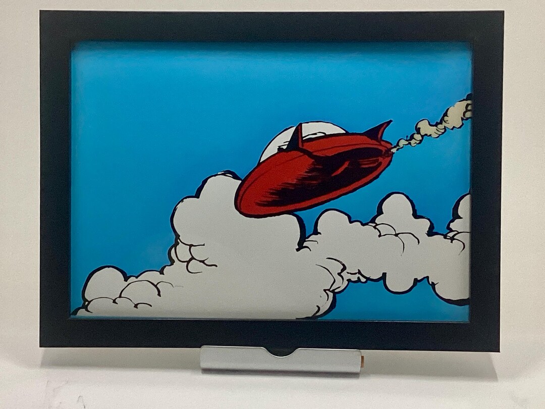 Calvin and Hobbes Spaceman Spiff Framed Print 7x10” - Etsy
