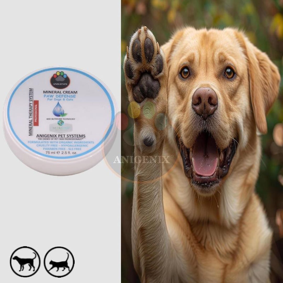 Mineral Cream Paw Defense, Dog Paw Protective Formula, Natural Paw Balm ...