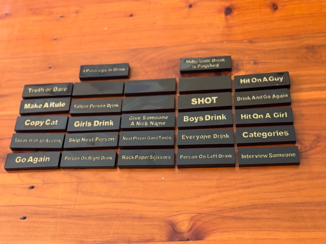 Handmade Resin Jenga - Etsy