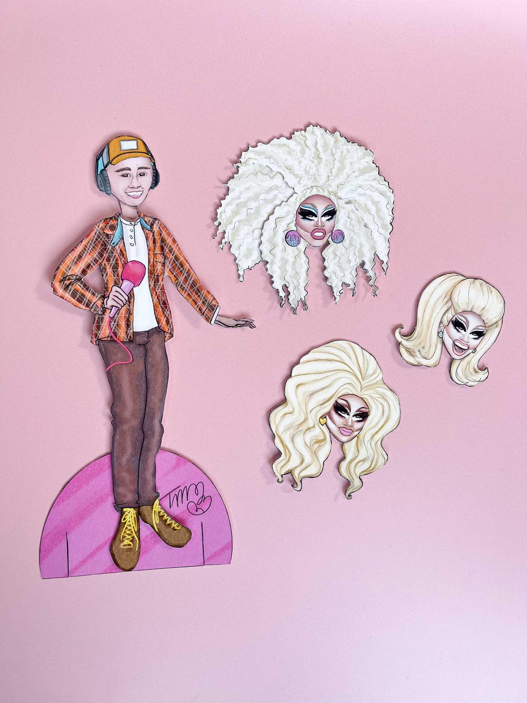 Trixie Mattel Paper Doll Digital Download – Drag Queen Craft Kit, RPDR ...
