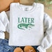 Later Gator Embroidery Design, Later Gator File, Alligator Funny ...