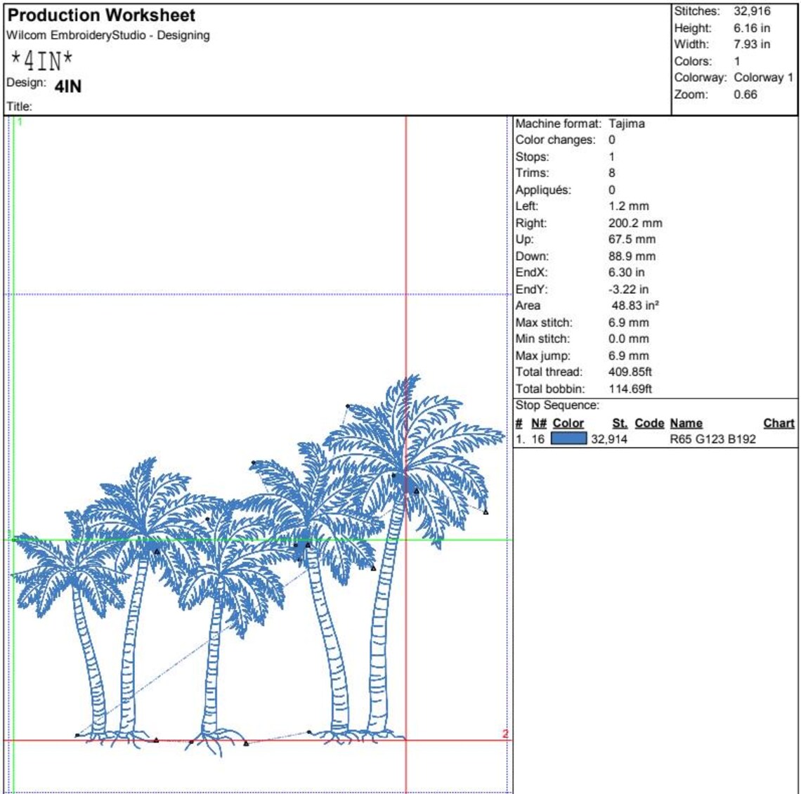 Palm Tree Embroidery Design, Holiday Embroidery Design, Coconut Tree ...