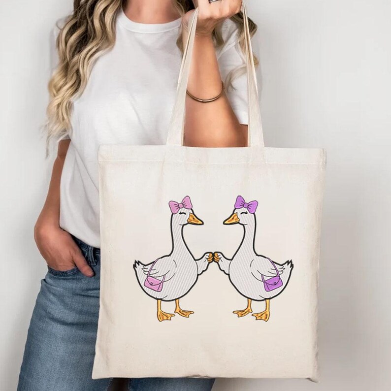 Goose Bumps Machine Embroidery Design, Duck Embroidery Machine File ...