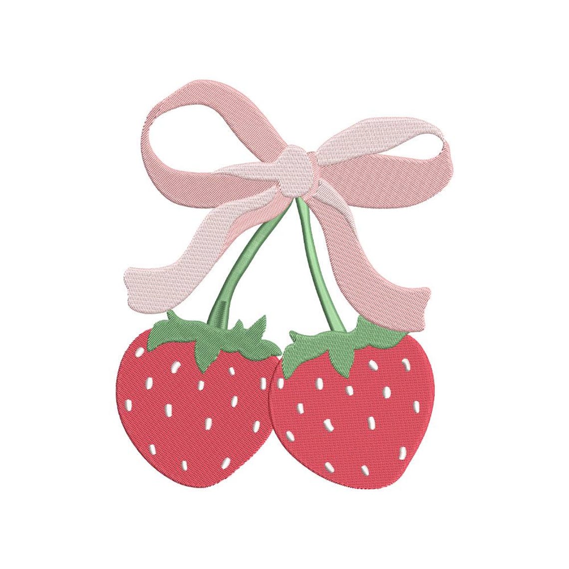 Strawberry Machine Embroidery File, Farm Design, Strawberry File ...