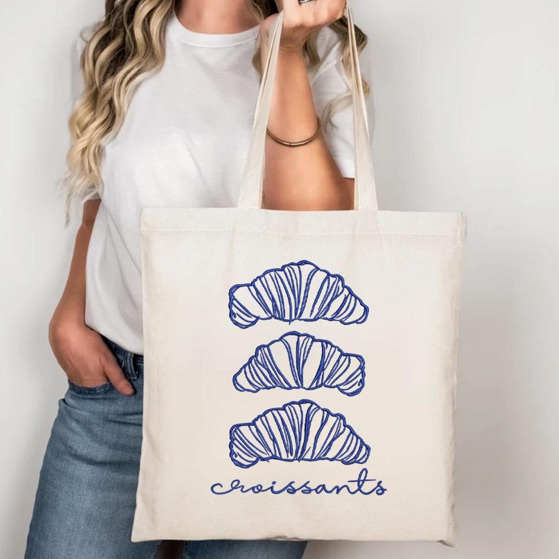 Croissant Machine Embroidery Design, Trendy Embroidery Designs ...