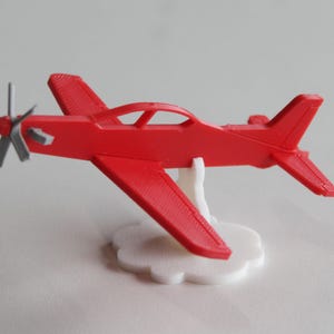 PC-21 Pilatus Model Plane Perfect Kids Dads Gifts 3D Printed Card Size ...