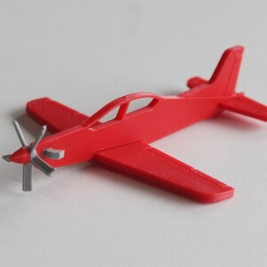 PC-21 Pilatus Model Plane Perfect Kids Dads Gifts 3D Printed Card Size ...