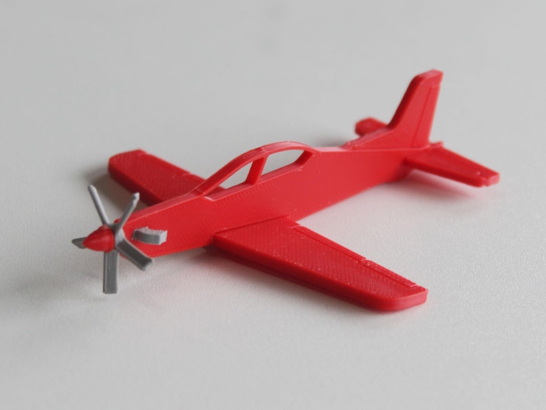 PC-21 Pilatus Model Plane Perfect Kids Dads Gifts 3D Printed Card Size ...