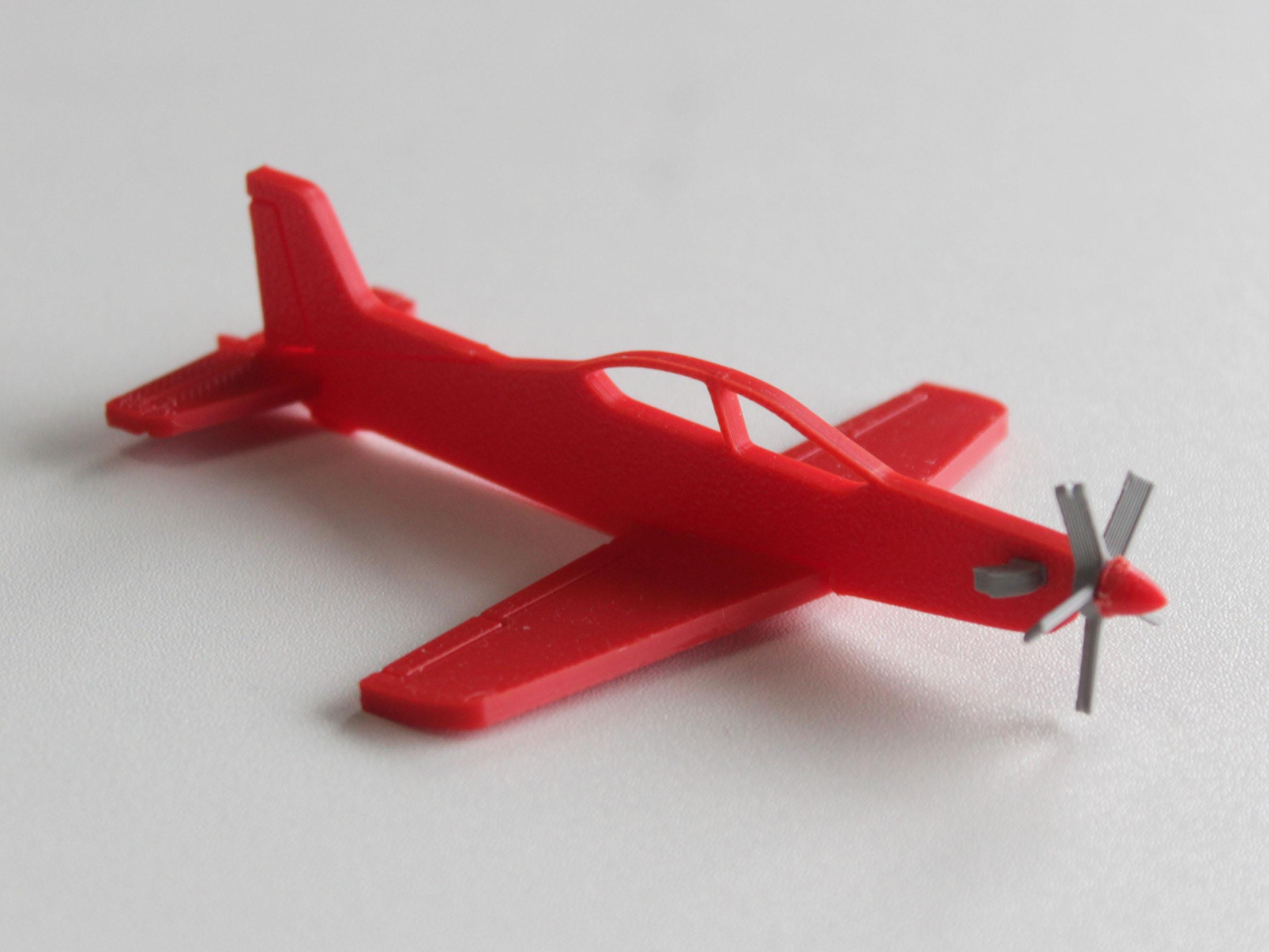 PC-21 Pilatus Model Plane Perfect Kids Dads Gifts 3D Printed Card Size ...