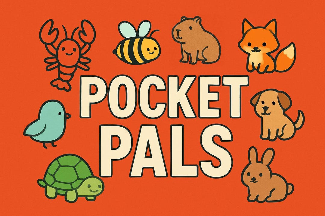 3D Printed Pocket Pals - Etsy