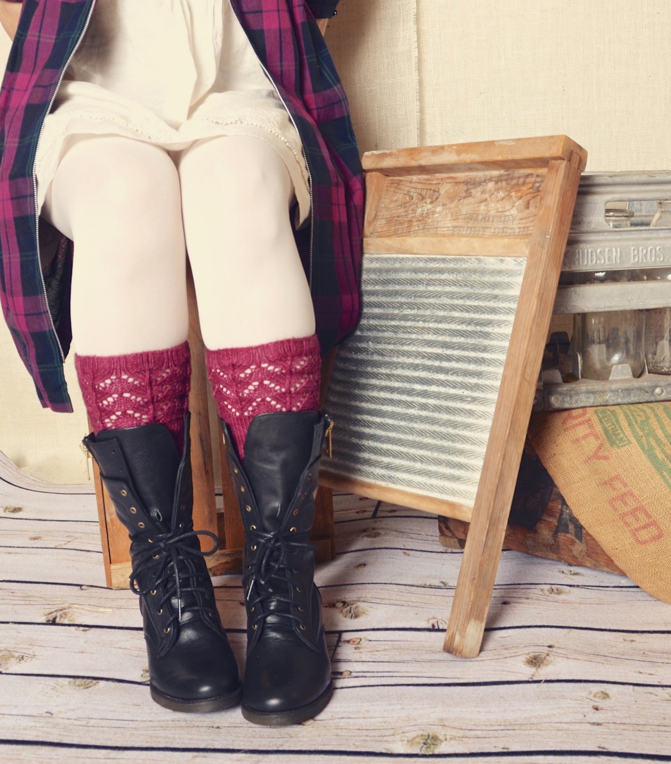 Asheville Boot Liners PDF Knitting Pattern Instant Download (ENGLISH ...