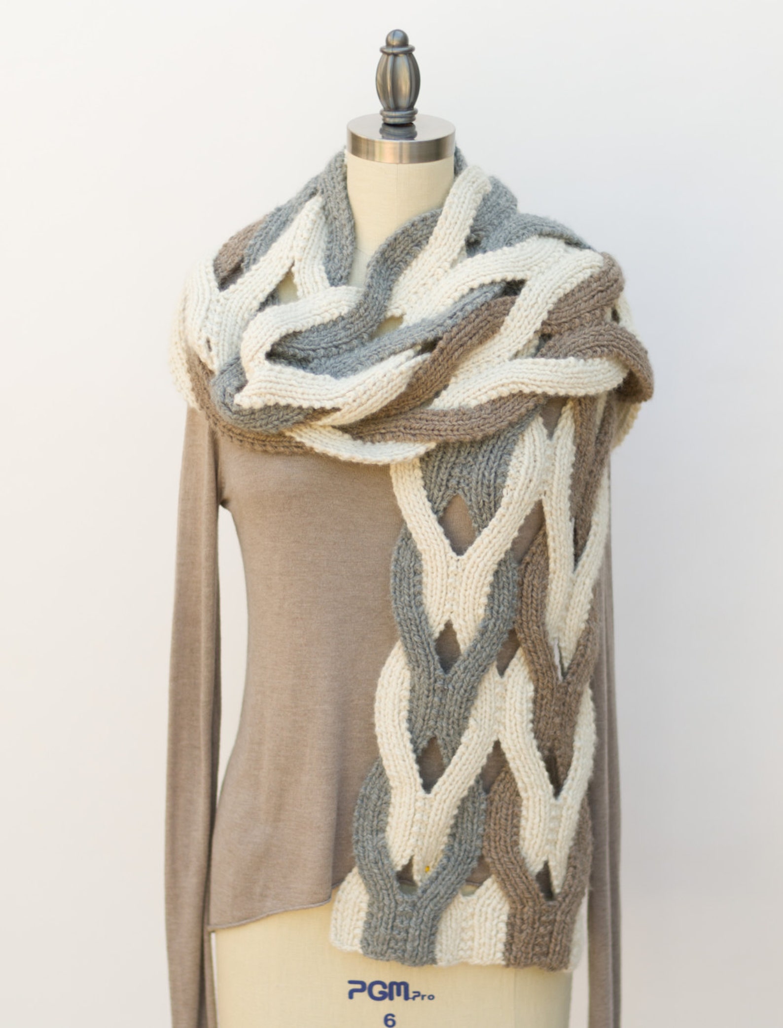 Japanese Weave Wrap PDF Knitting Pattern Instant Download | Etsy