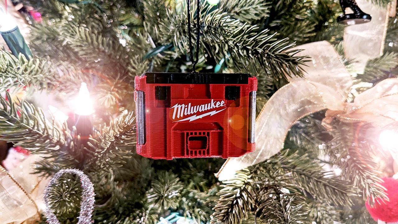 Milwaukee Packout Christmas Ornament - Etsy