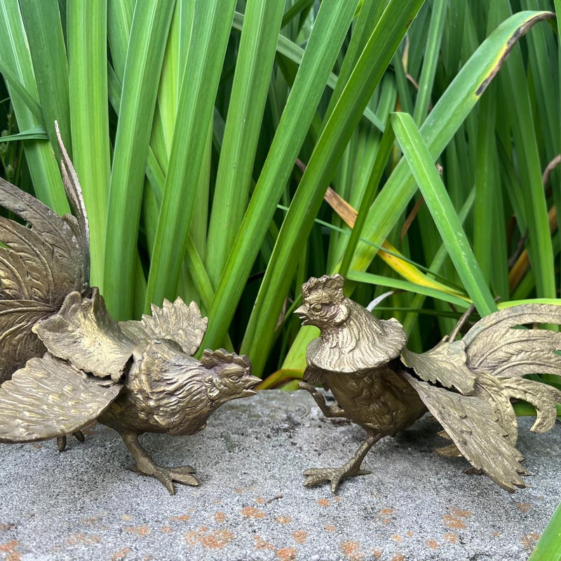 Rooster Statue - Etsy