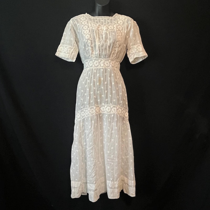 Lace Edwardian White Dress - Etsy