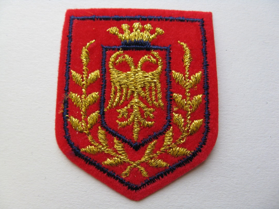 Crested Eagle Patch Vintage Mason Imperial Eagle Military Uniform ...