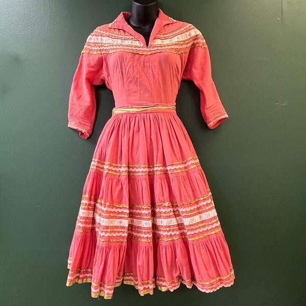 Vintage Southwestern Patio Dress - Etsy