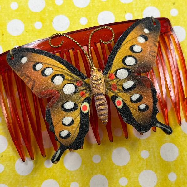 Butterfly Hair Comb - Etsy